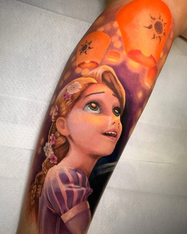 Rapunzel Tattoos: More Than Just Hair
